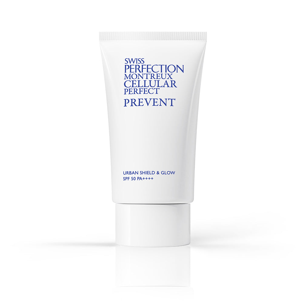 URBAN SHIELD & GLOW SPF 50 - PA ++++ | SWISS PERFECTION